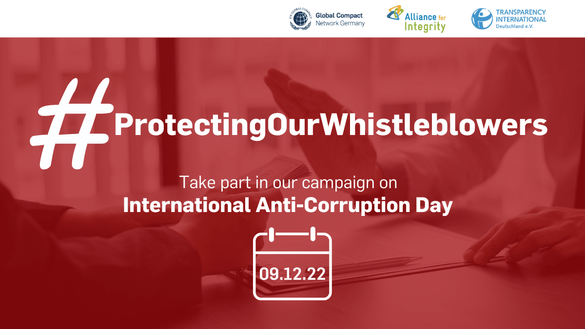 Our Anti-corruption Day Social Media Campaign - Alliance for Integrity